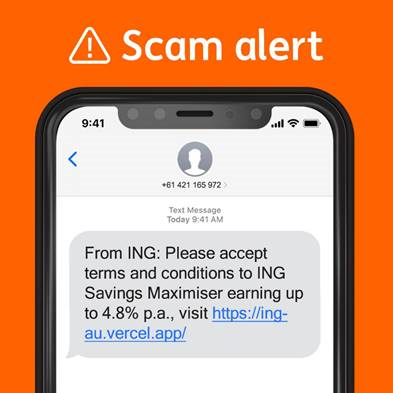 Security - Latest alerts | ING